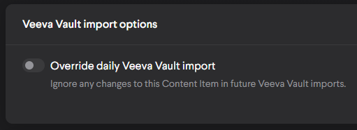 Veeva Vault – Maestro
